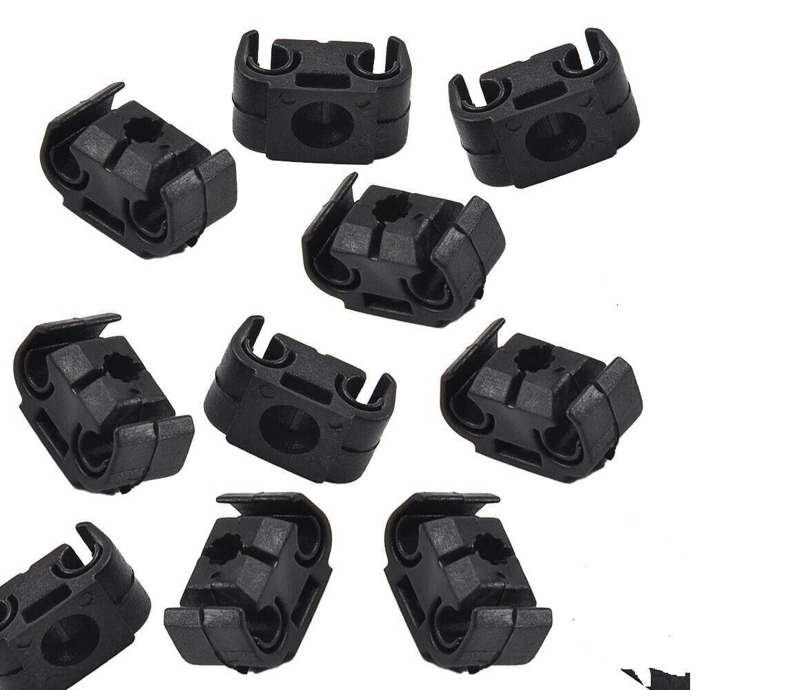 Brake Line Clip - BLACK - Suitable for 5mm (3/16") Brake Pipes – 800BHP