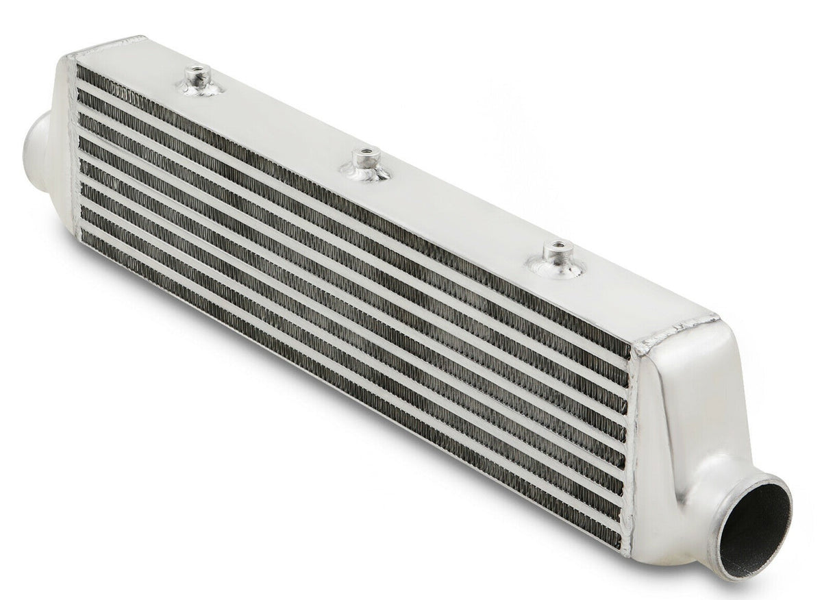Narrow Universal Front Mount Intercooler - 550x140x65mm Core Size (57m ...