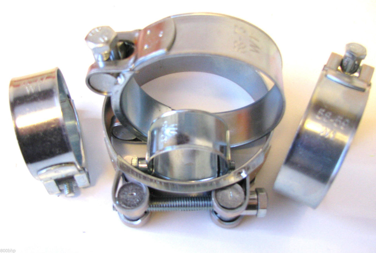 Heavy Duty Hose Clamps - Zinc Coated Steel (W1) – 800BHP